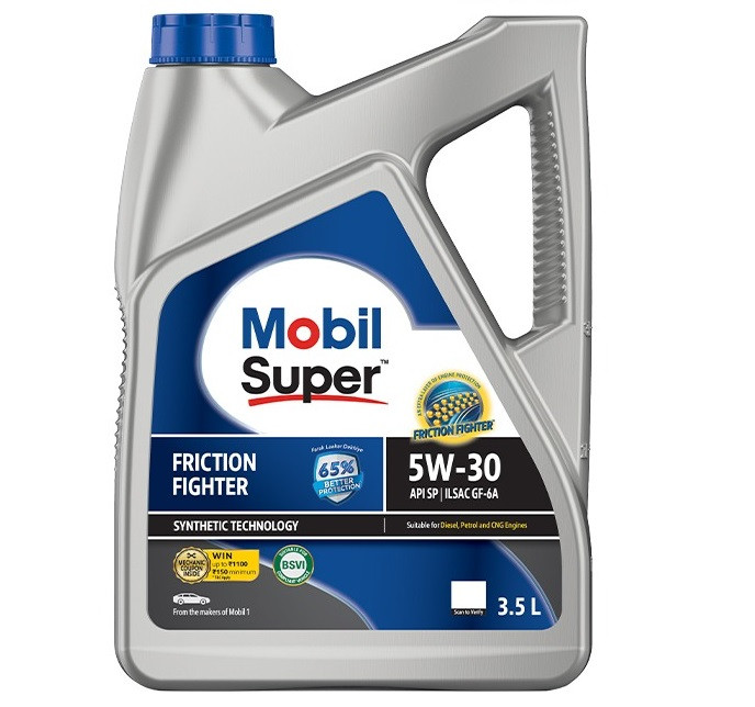 MOBIL SUPER FRICTION FRIGHTER 5W30 (3.5 LTR)
